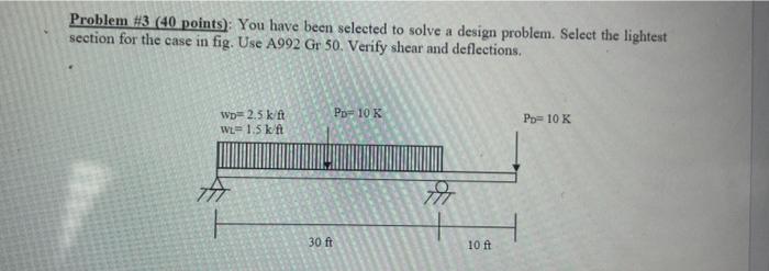 Solved Problem #3 (40 points): You have been selected to | Chegg.com