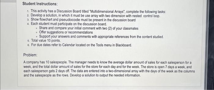 Solved Student Instructions: 1. This activity has a | Chegg.com