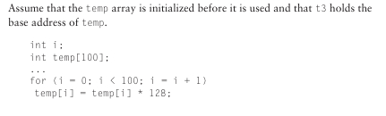 Solved Convert the following high-level code snippet into | Chegg.com