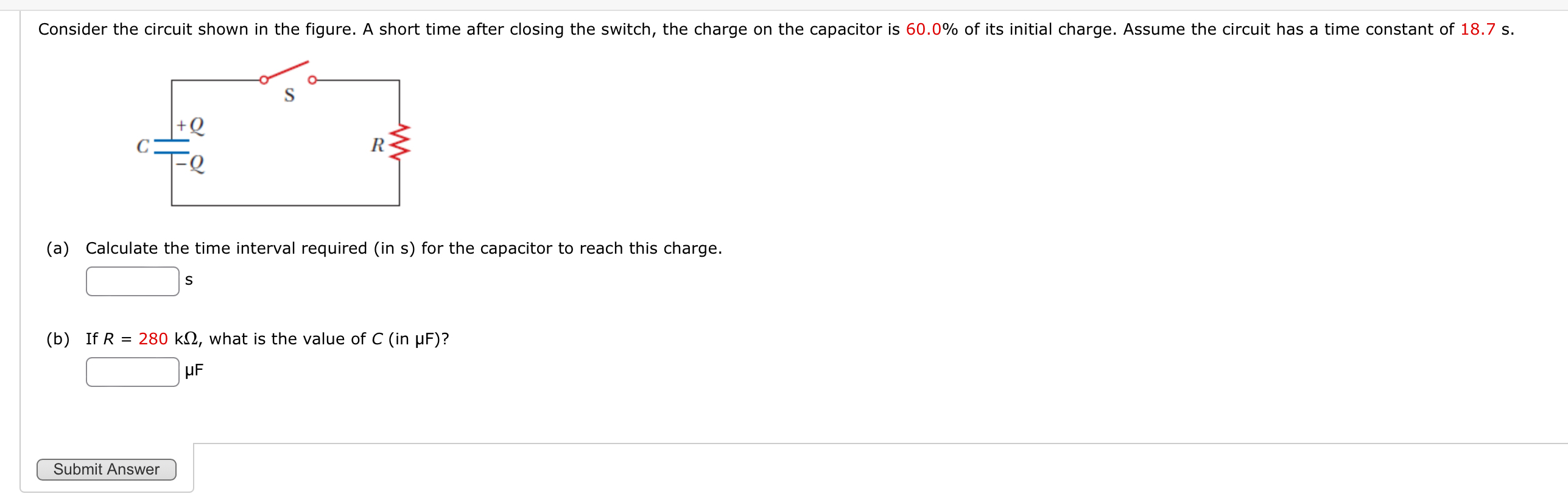 Solved Consider the circuit shown in the figure. A short | Chegg.com
