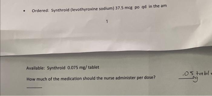 Solved Calculate the following oral medication orders. Round | Chegg.com