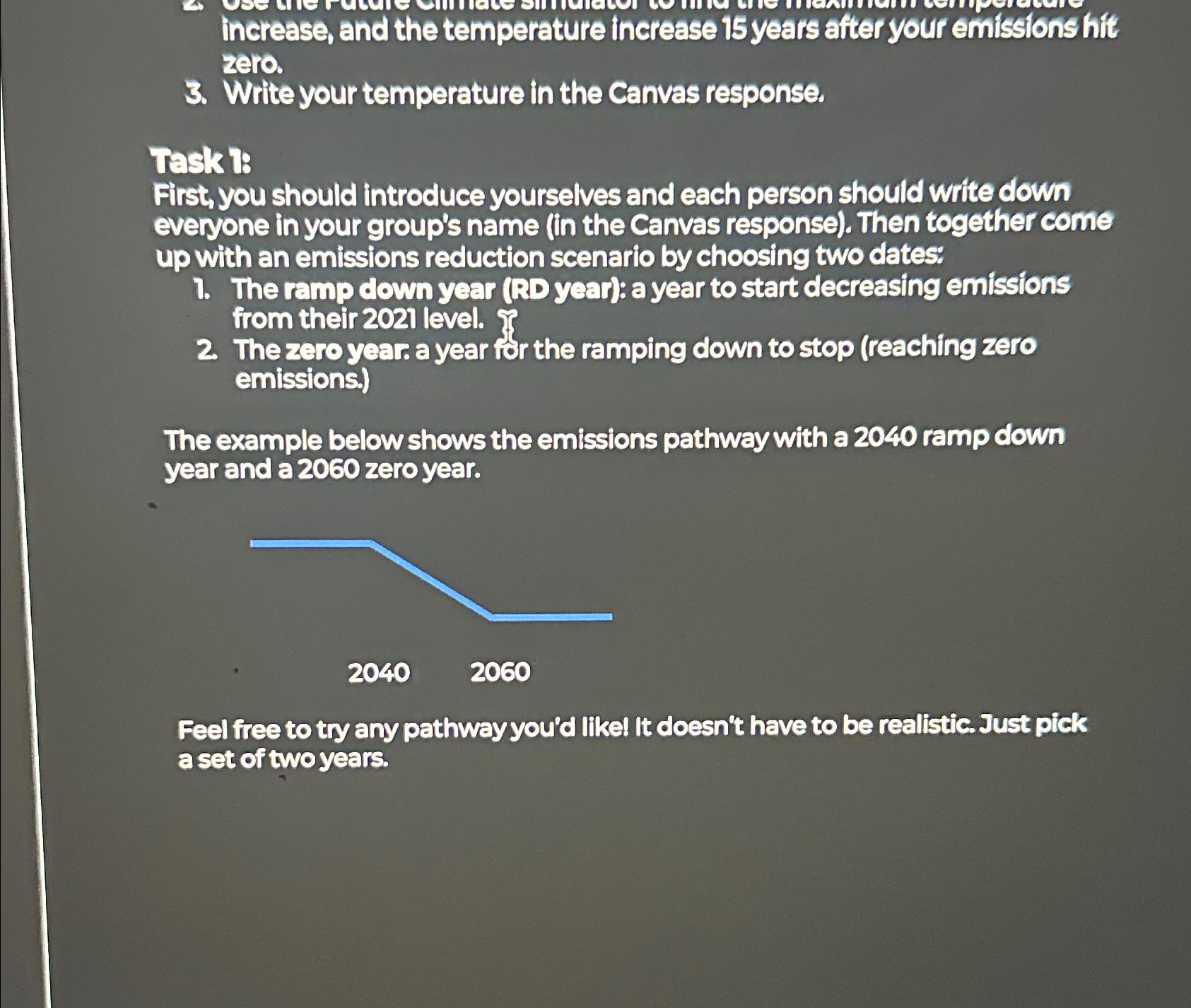 Solved increase, and the temperature increase 15 ﻿years | Chegg.com