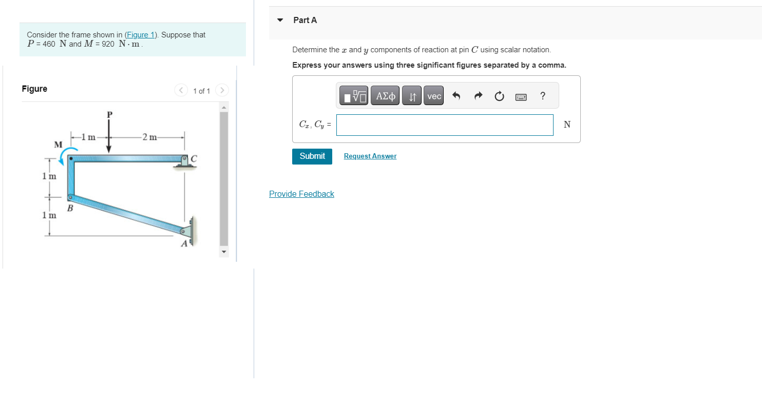 Solved Consider the frame shown in (Figure 1). ﻿Suppose | Chegg.com