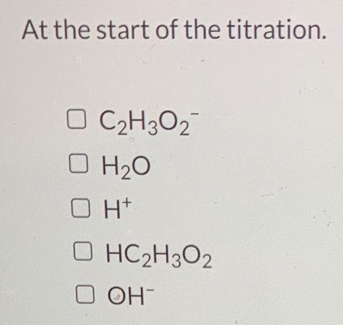 Solved When a weak acid such as acetic acid, HC2H3O2, is | Chegg.com