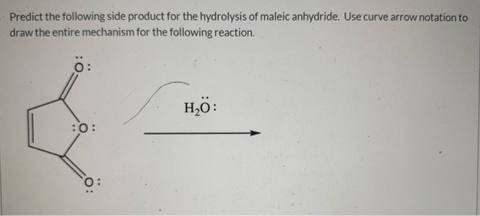 Solved Predict the following reaction. Use curved arrow | Chegg.com