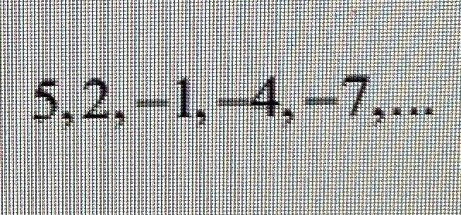 Solved find the sum of the first 100 terms of the sequence. | Chegg.com
