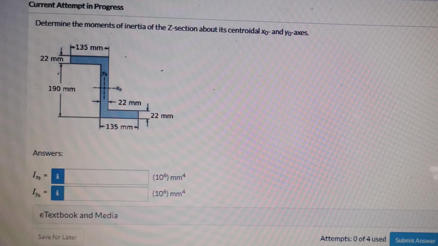 Solved Current Attempt in Progress Determine the moments of | Chegg.com