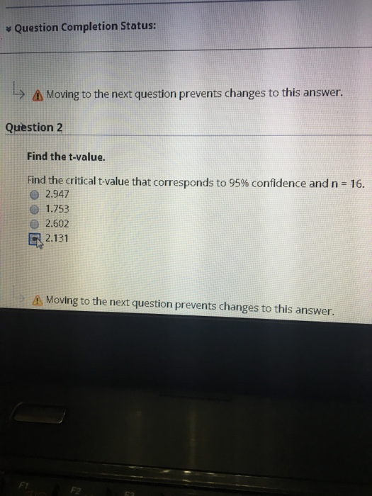 Solved Question Completion Status: > A Moving to the next | Chegg.com