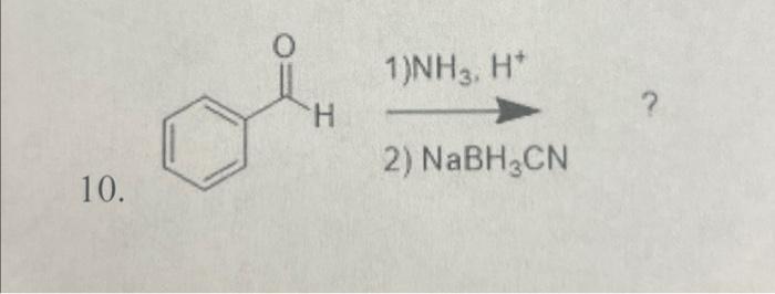 Solved 2) NaBH3CN | Chegg.com