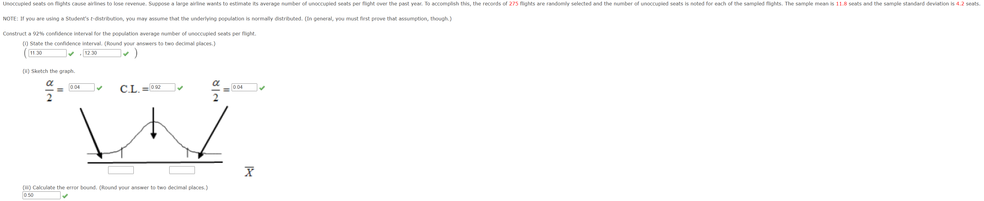 Solved NOTE: If you are using a Student's \( ﻿t | Chegg.com