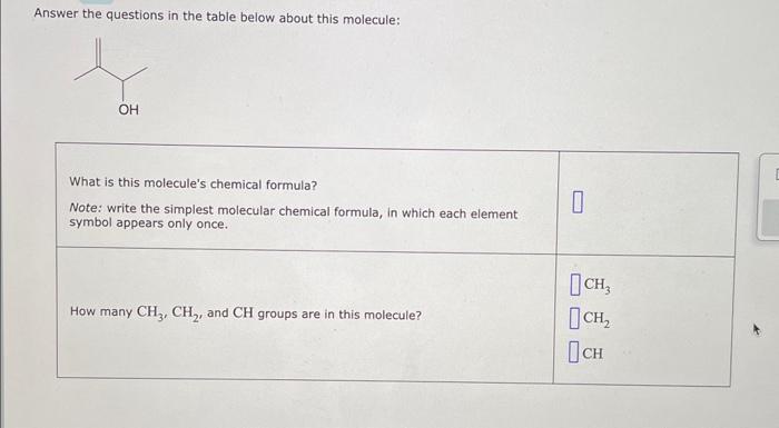Solved Answer the questions in the table below about this | Chegg.com