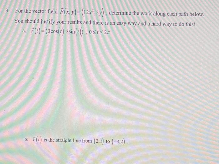 Solved 2. Determine if each vector field is conservative or | Chegg.com