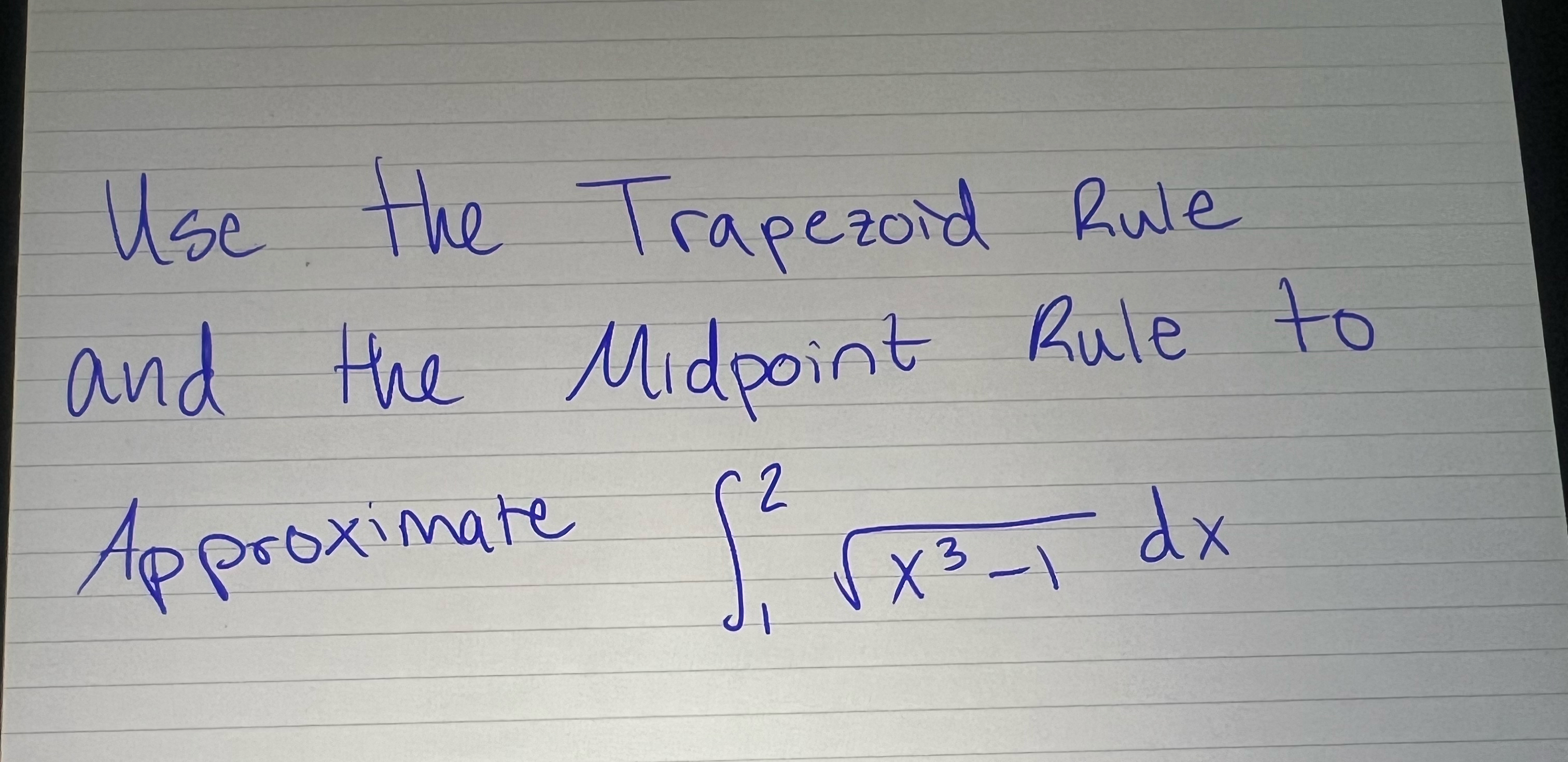 Solved Use the Trapezoid Rule and the Midpoint Rule to | Chegg.com