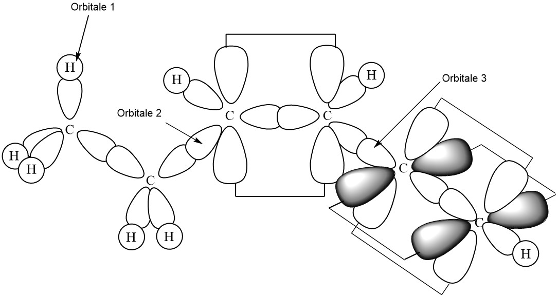Solved What is the name of each of the three orbitals | Chegg.com