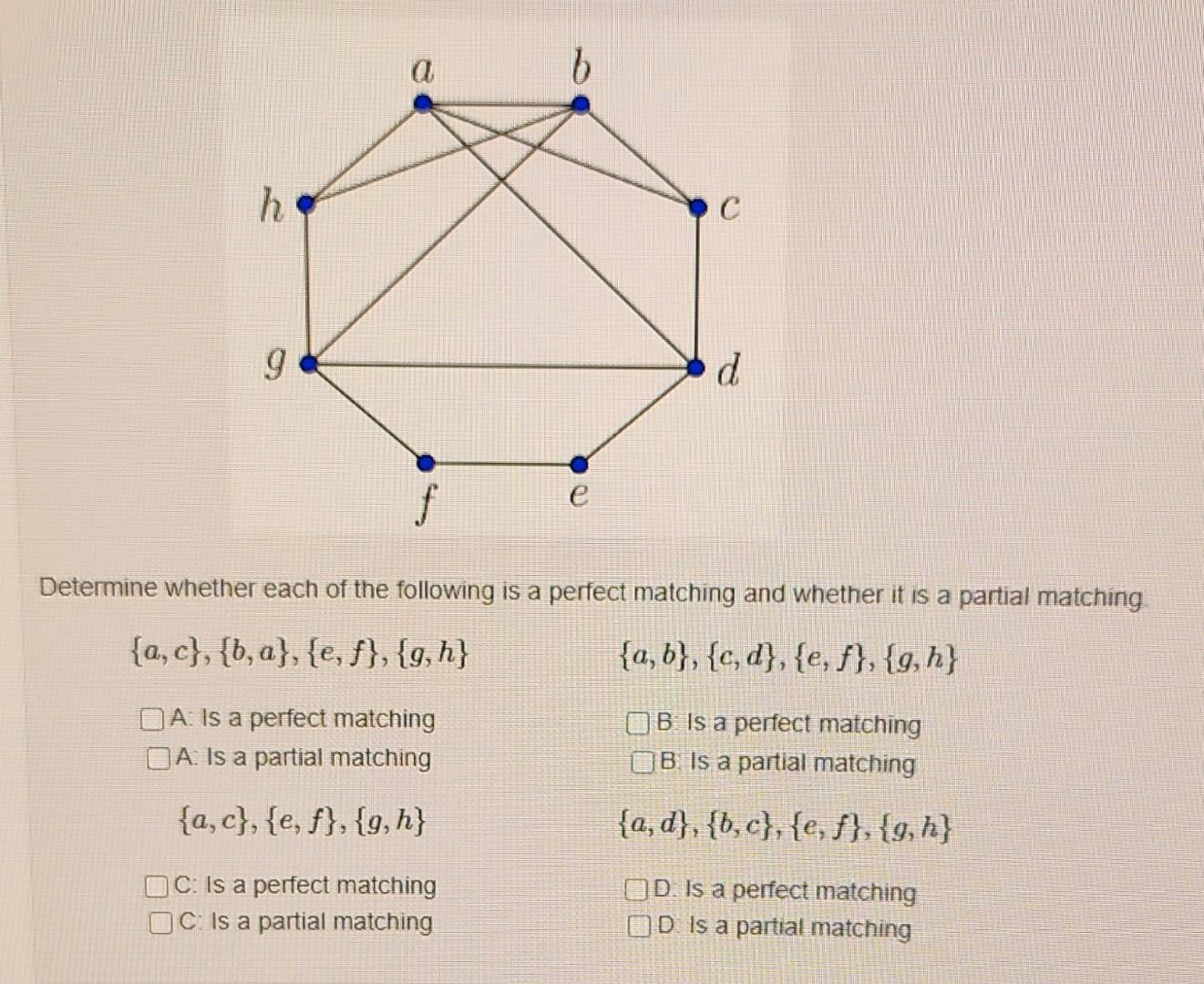Solved Determine Whether Each Of The Following Is A Perfect 