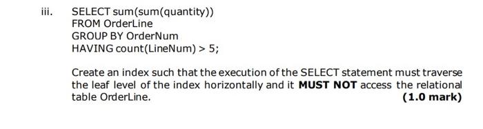 Solved Task 1 (5.0 marks) Indexing Consider a relational | Chegg.com