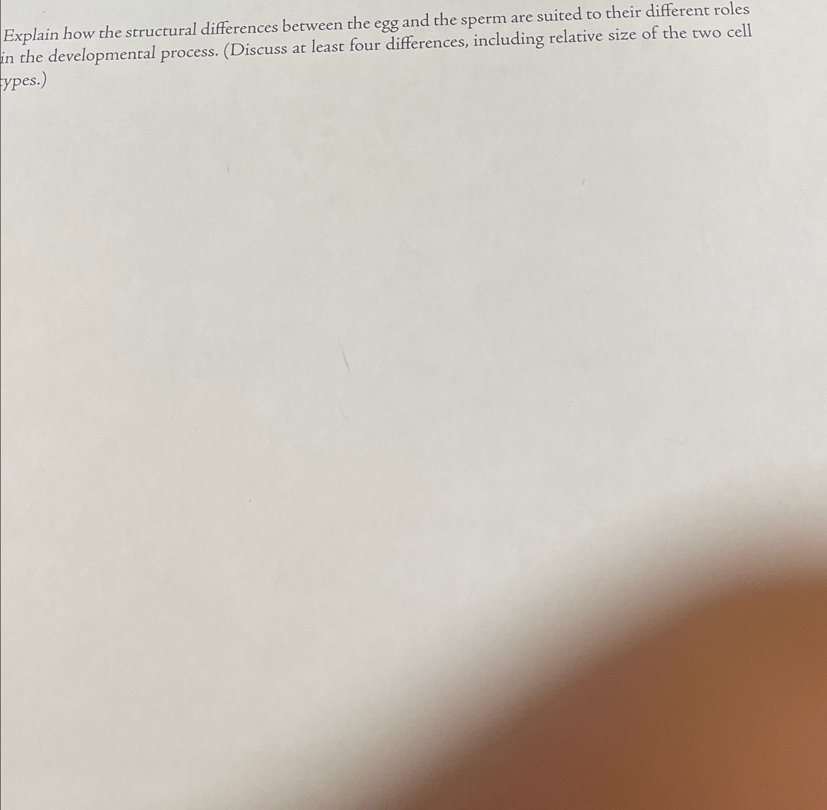 Solved Explain how the structural differences between the | Chegg.com