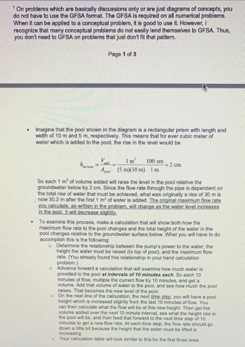 On problems which are basically discussions only or | Chegg.com