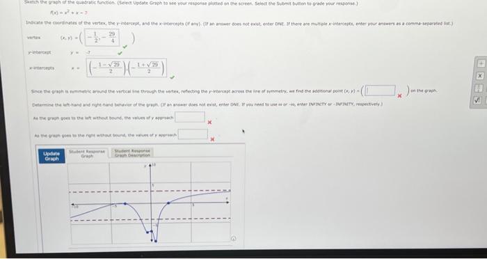 Solved Sketch the graph of the quadratic function. (Select | Chegg.com