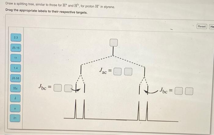 Solved Draw a splitting tree, similar to those for H and Hº, | Chegg.com
