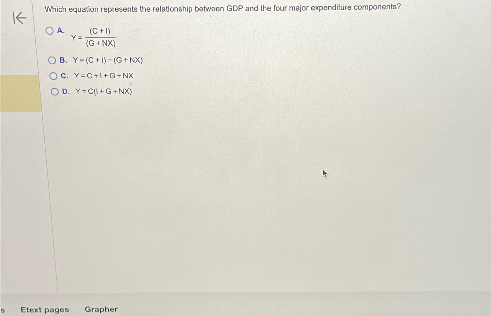 Solved Which equation represents the relationship between | Chegg.com
