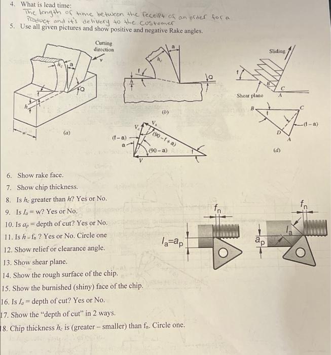 Solved 19. Built-Up Edge (BUE) accumulates on a. Flank face | Chegg.com