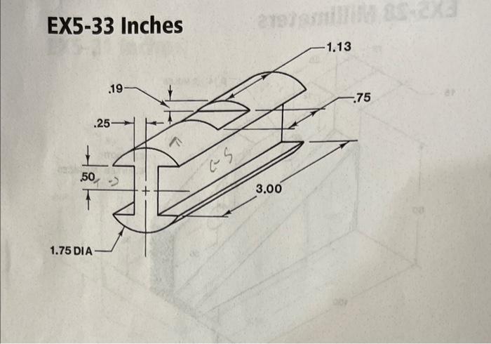 Solved EX5-33 Inches | Chegg.com