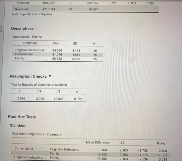 Question 1 8 pts Report the results of the study that | Chegg.com