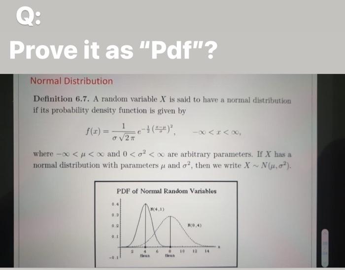 Solved Prove it as 