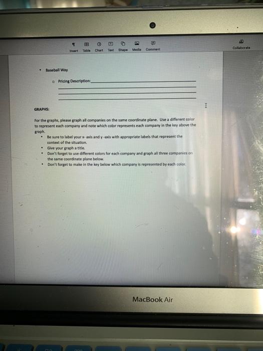 Solved Table Chart Text OR Insert Shape Media Comment | Chegg.com