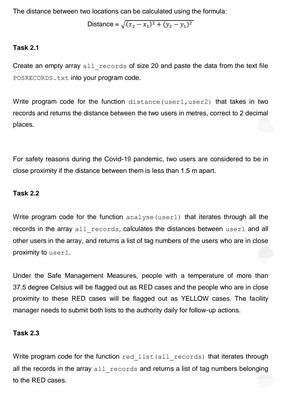 Solved Every user is required to carry a tracing token | Chegg.com