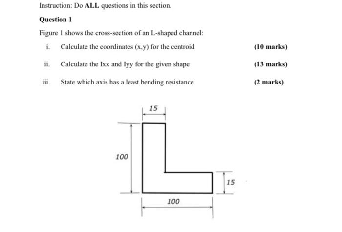 Solved Instruction: Do ALL questions in this section. | Chegg.com