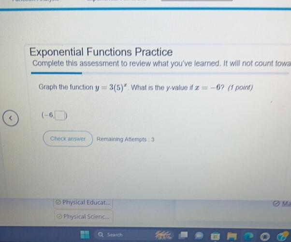 Solved Exponential Functions Practicecomplete this | Chegg.com
