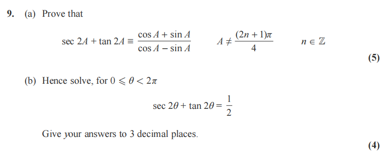 Solved (a) ﻿Prove | Chegg.com