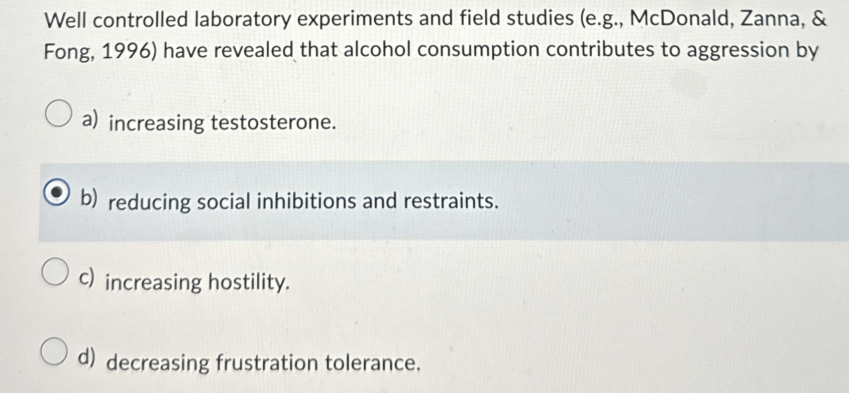 Solved Well controlled laboratory experiments and field | Chegg.com