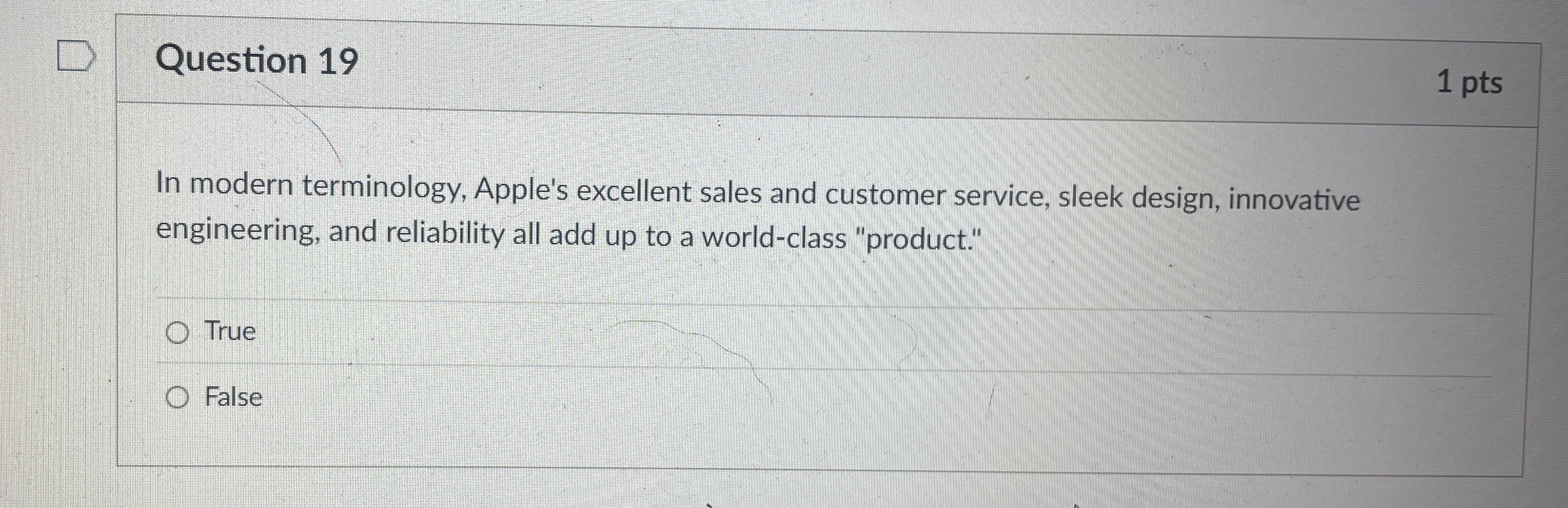 Solved Question 191 ﻿ptsIn modern terminology, Apple's | Chegg.com