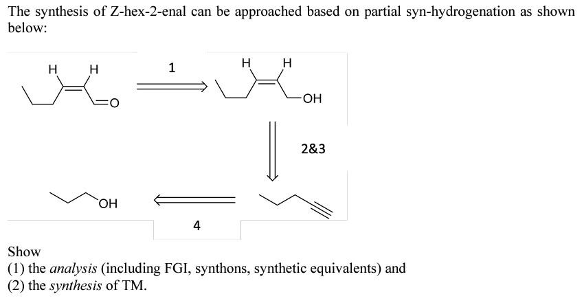 Solved Complete the appropriate reagents for the synthesis | Chegg.com