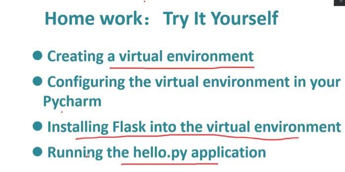 Solved Home work: Try It Yourself Creating a virtual | Chegg.com
