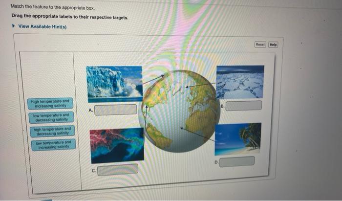 Solved Match the feature to the appropriate box Drag the | Chegg.com