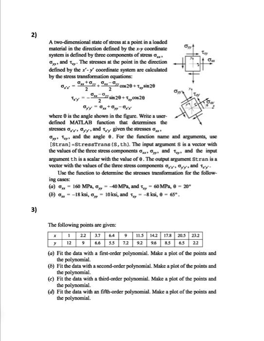 Solved Topics: Data exchange with Excel spreadsheets. | Chegg.com