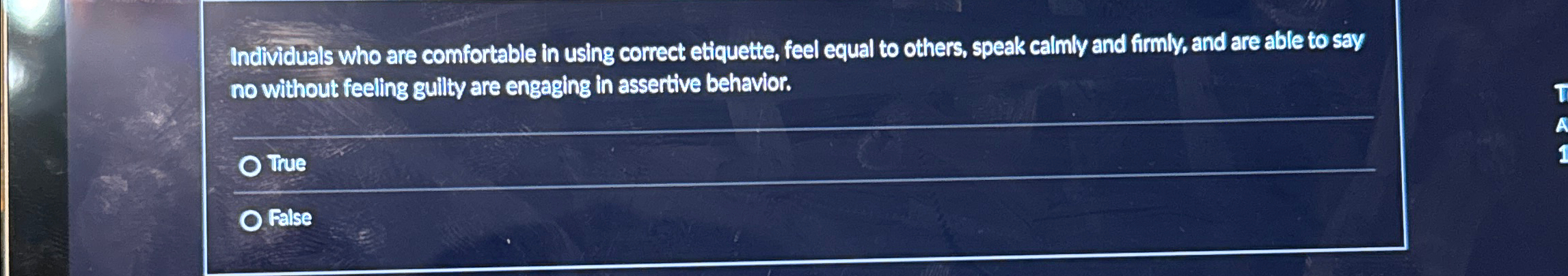 Solved Individuals who are comfortable in using correct | Chegg.com