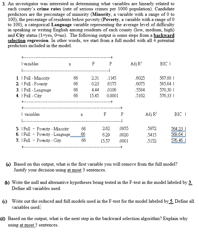 Solved A sample of ten, which was part of a larger group the | Chegg.com