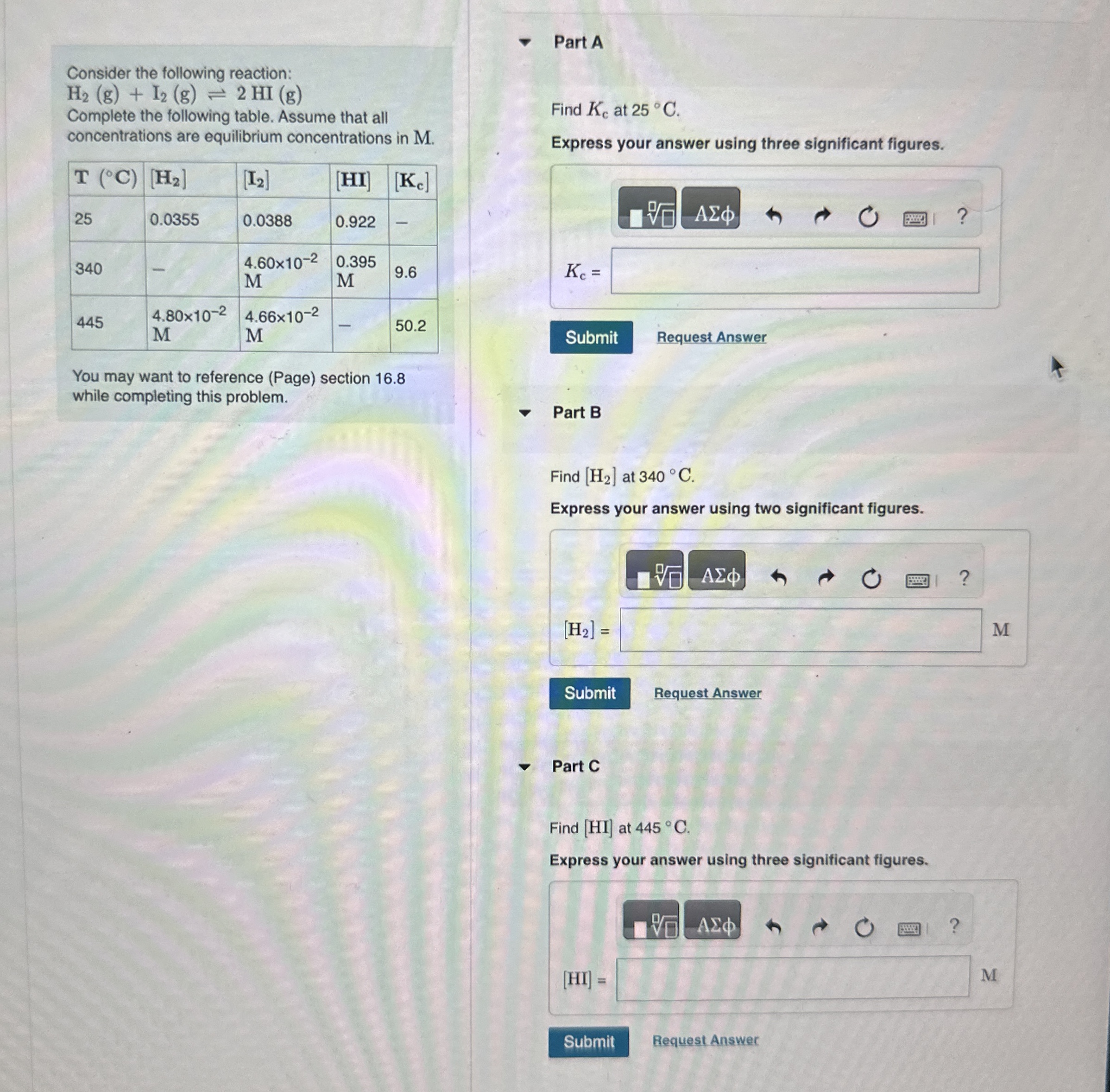 Solved Consider the following | Chegg.com