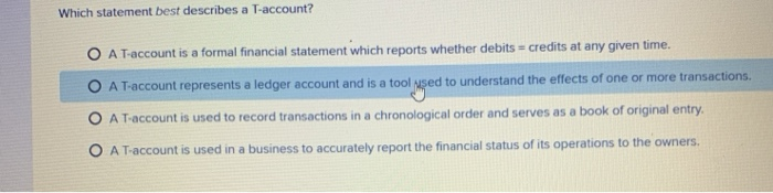 Solved Select the statement below that best defines prepaid | Chegg.com
