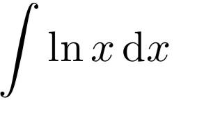 Solved ∫﻿﻿lnxdx ﻿Evalute the integral | Chegg.com