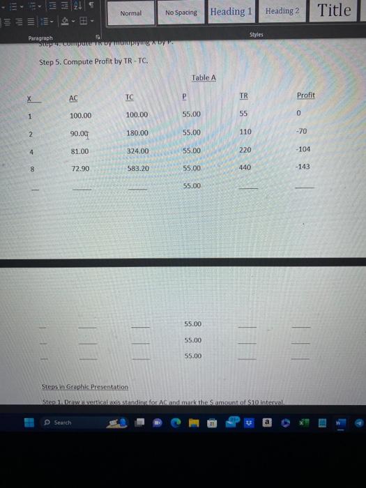 Solved Follow Steps A through E to complete all empty lines | Chegg.com