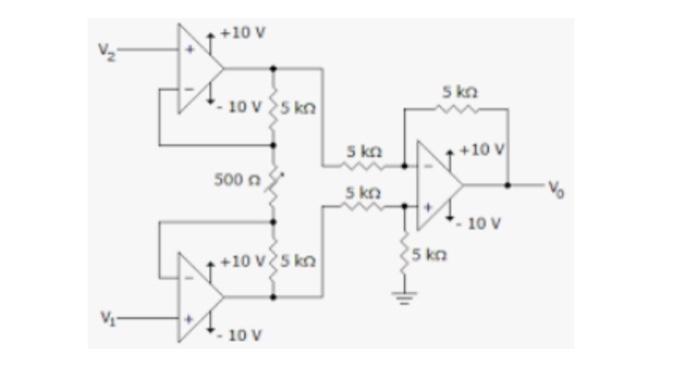 Solved Value of Vout for the opamp circuits given below? | Chegg.com