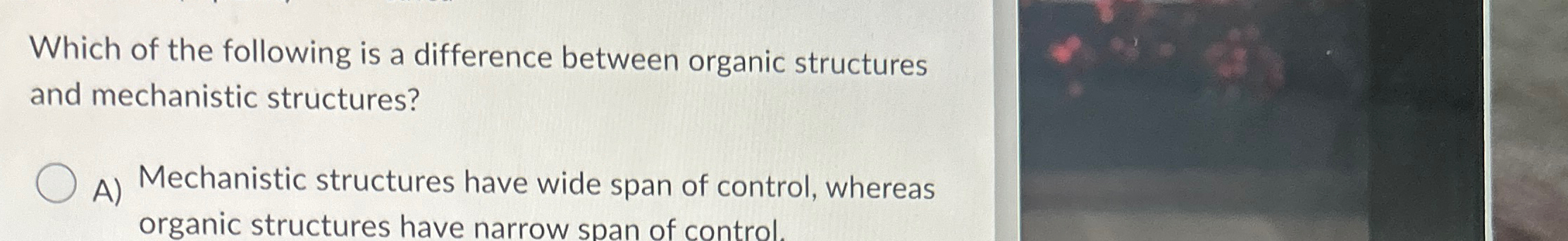 Solved Which of the following is a difference between | Chegg.com