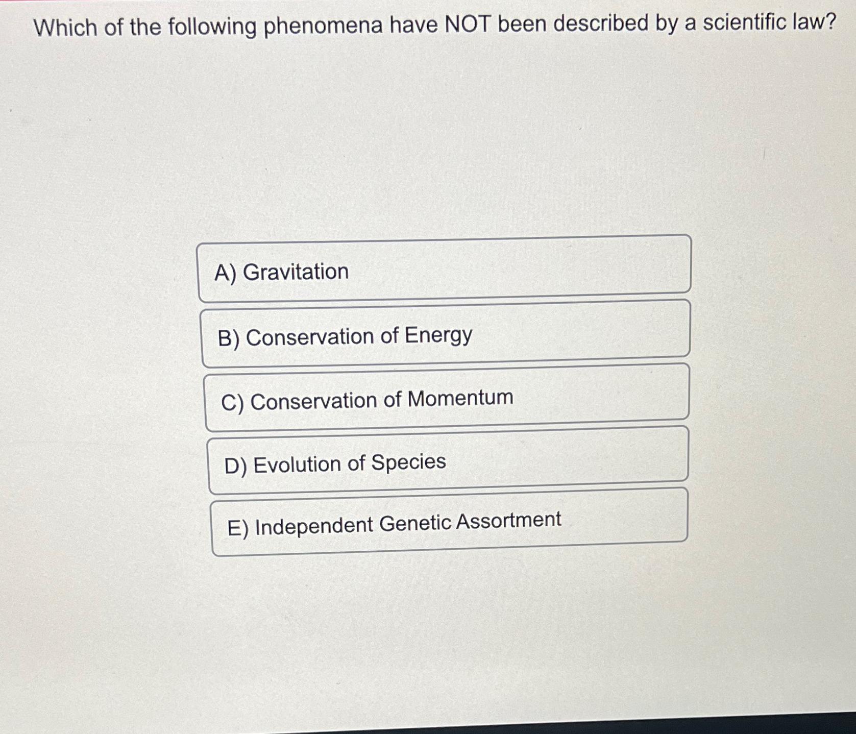 Solved Which of the following phenomena have NOT been | Chegg.com