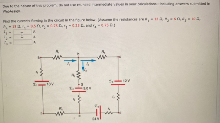Solved Due to the nature of this problem, do not use rounded | Chegg.com